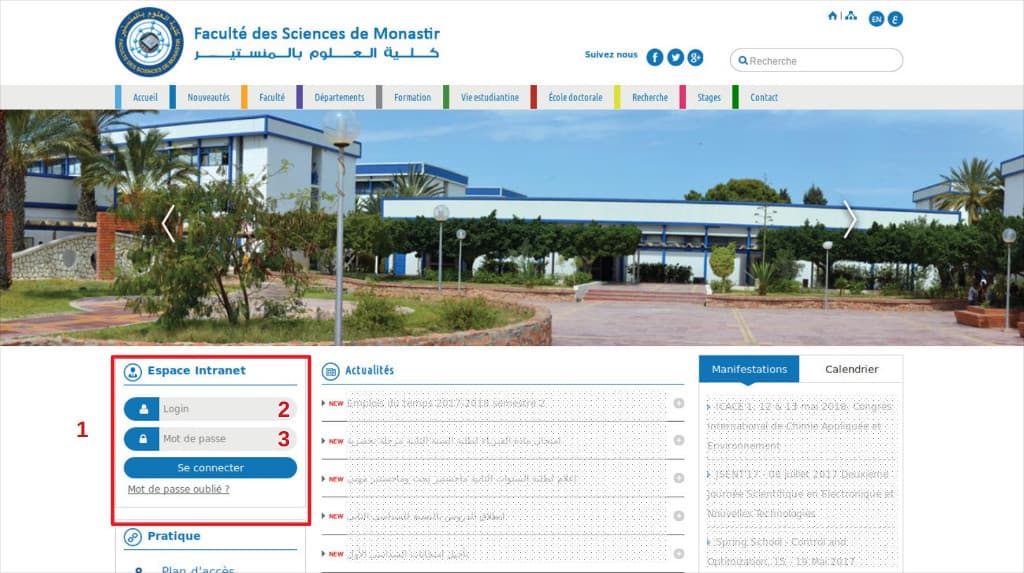 Publication - Faculté des Sciences de Monastir 02/11/2021 (Photos) - Idaraty