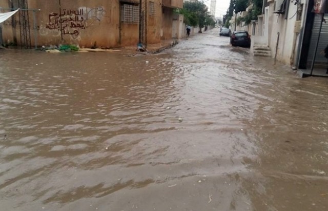 Pluies abondantes à Nefta - Idaraty